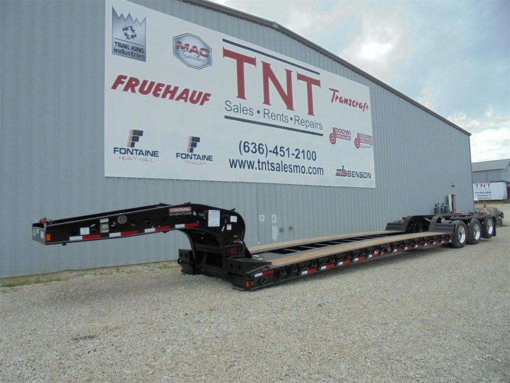 2025 FONTAINE 55 TON HYDRAULIC DETACHABLE RGN TRIDEM - Reno's Trailer Sales