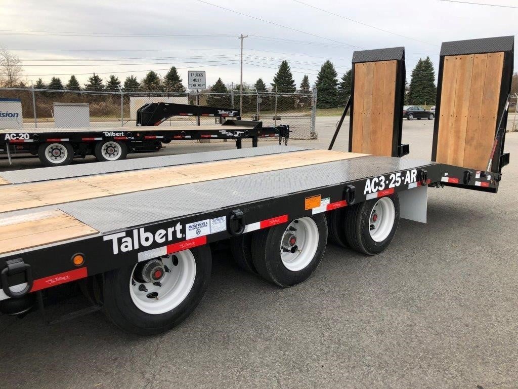 2025 TALBERT 25 TON TRI-AXLE TAG TRAILER - Reno's Trailer Sales