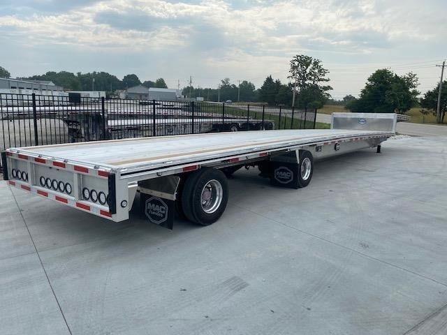 2025 MAC TRAILER MFG 53' ALUMINUM LOW-PRO DROP DECK W/REAR SLIDE - Reno ...