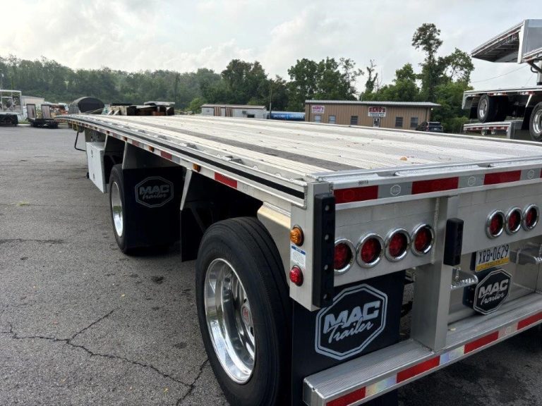 2024 MAC TRAILER MFG 48' ALUMINUM FLATBED W/ LIFT AXLE - Reno's Trailer Sales