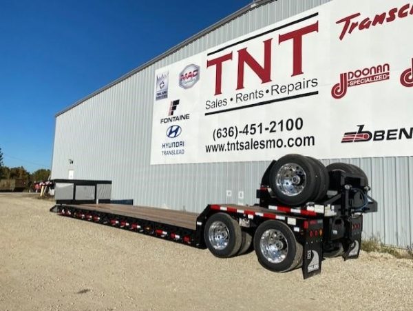 2026 TRAIL KING TK80MG ton double drop RGN. Removable Gooseneck lo ...