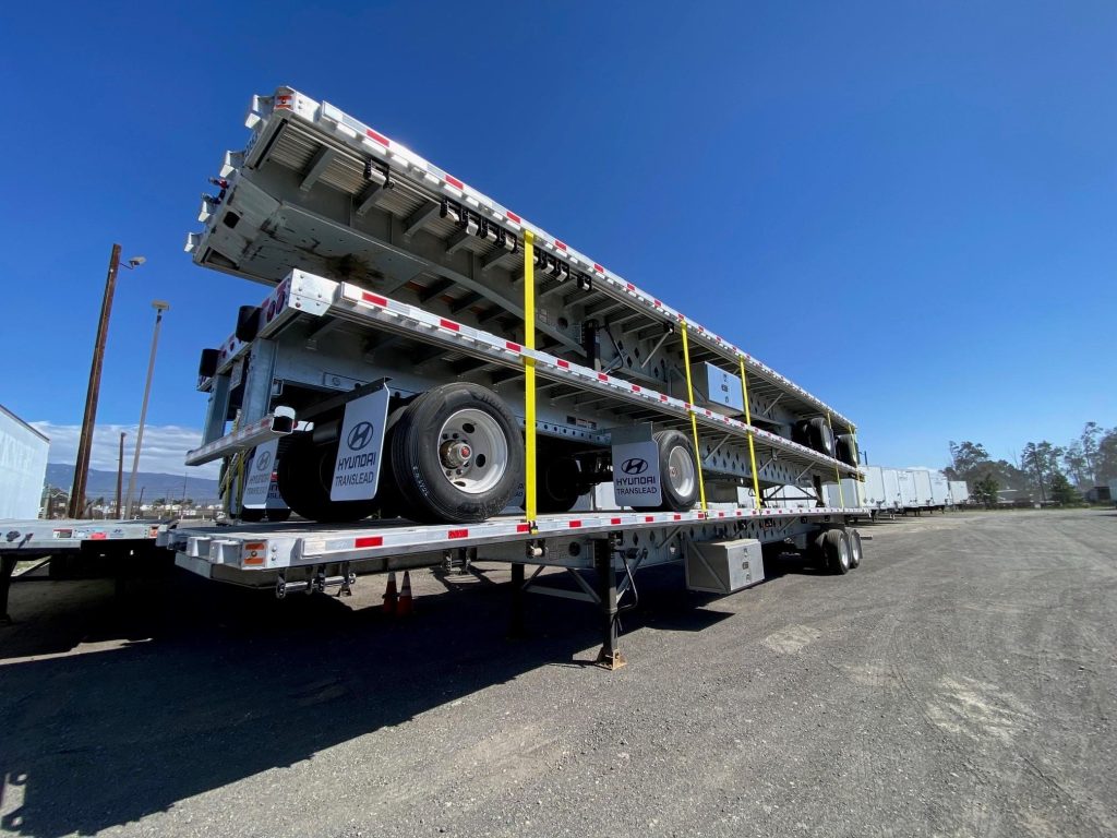 2024 HYUNDAI 53' COMBO FLAT W/ REAR SLIDER & GALVANIZED STEEL - Reno's ...