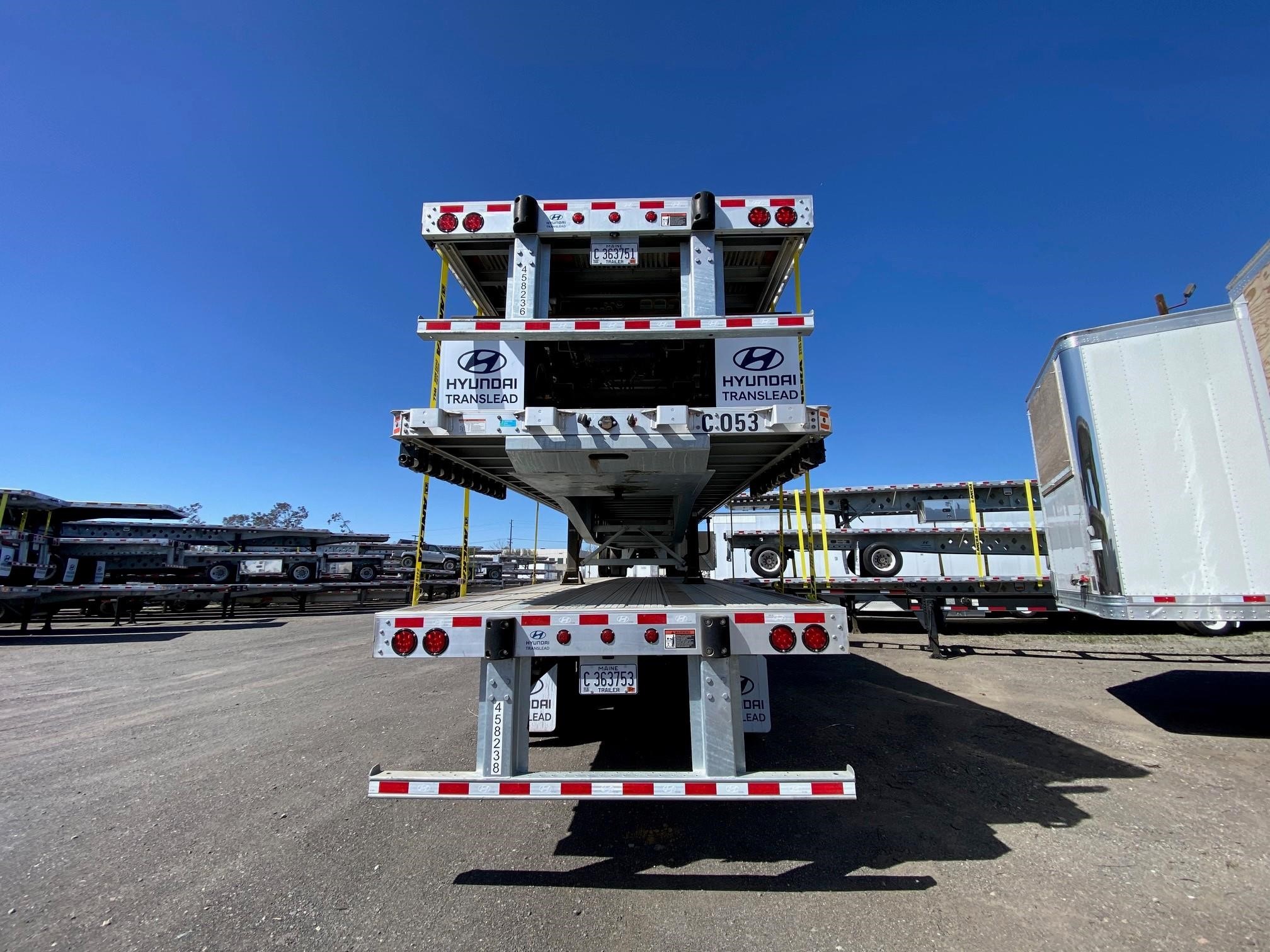 2024 HYUNDAI 53' COMBO FLAT W/ REAR SLIDER & GALVANIZED STEEL - Reno's ...