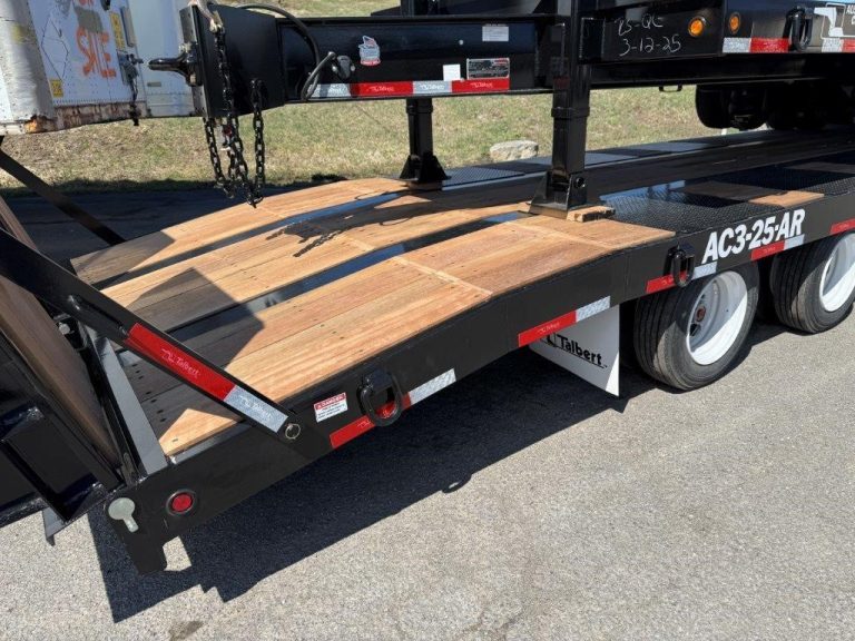 2025 TALBERT 25 TON TRI-AXLE TAG TRAILER - Reno's Trailer Sales